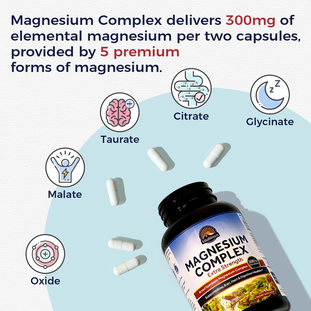300mg magnesium for daily wellness