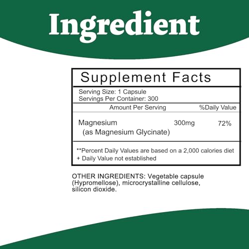 300mg magnesium for muscle relaxation
