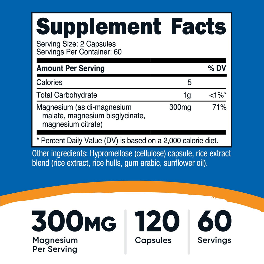 300mg magnesium for total relief