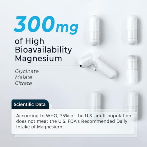 300mg magnesium glycinate for relaxation