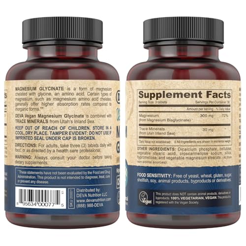 300mg magnesium glycinate for wellness