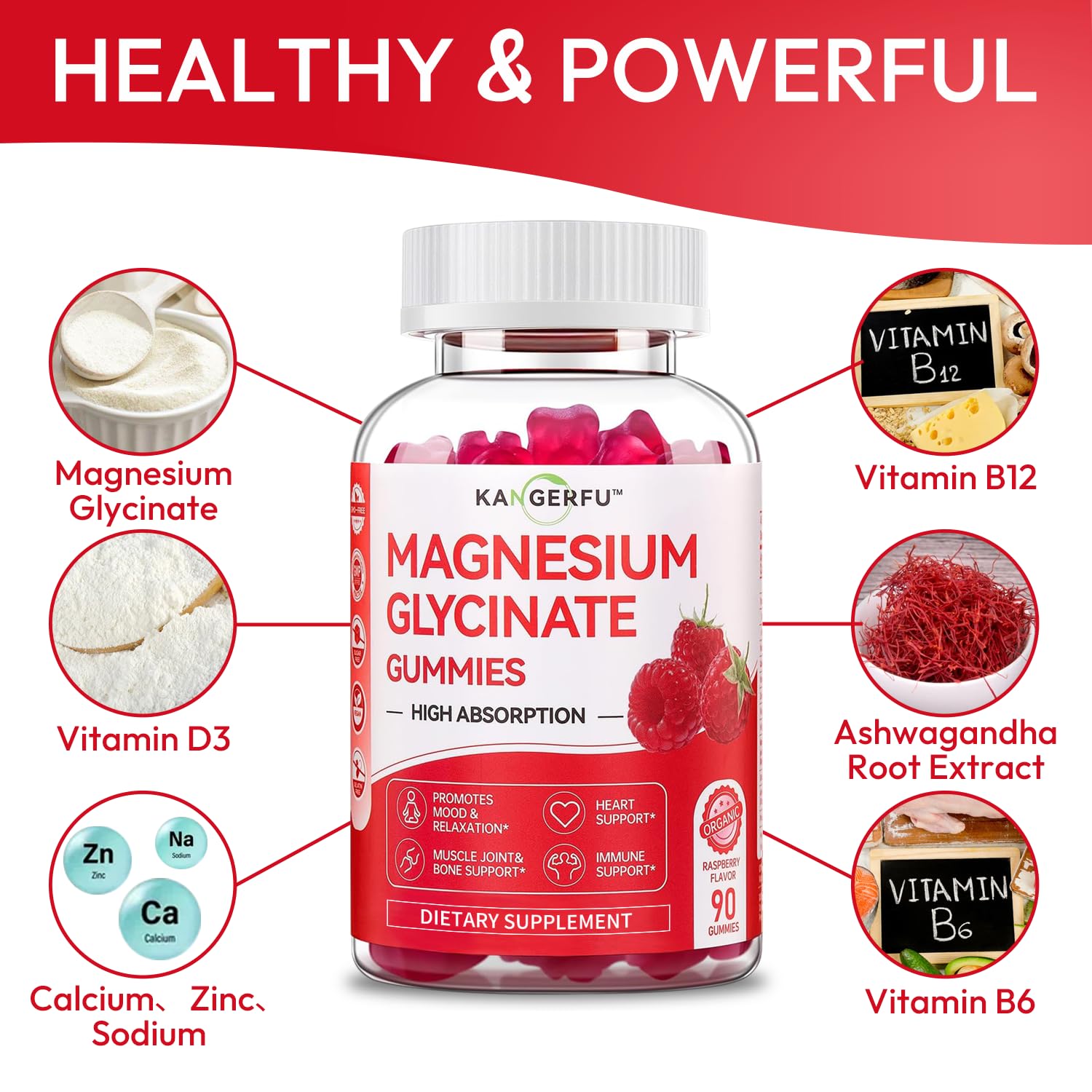 300mg magnesium per gummy