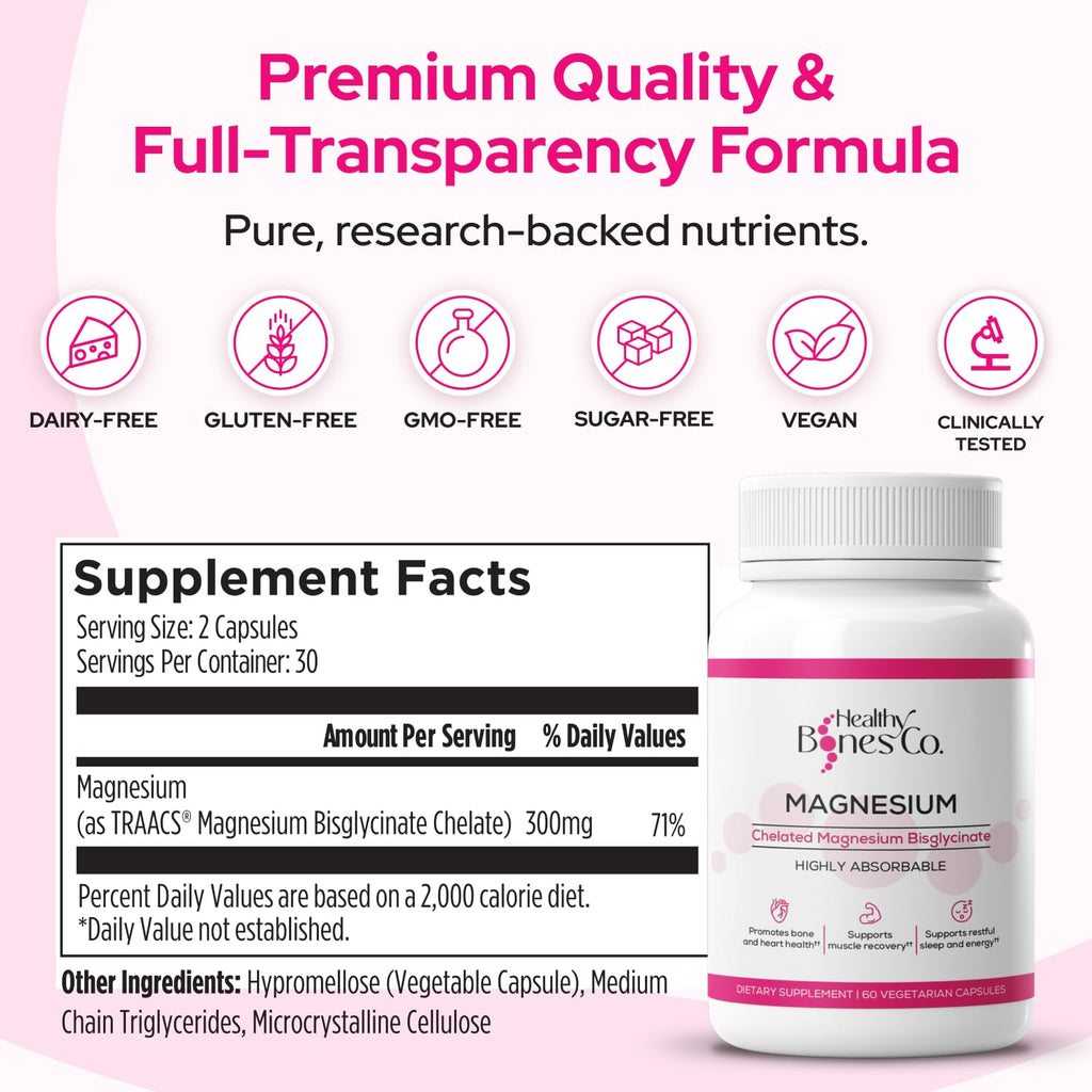 300mg magnesium supplement for heart health