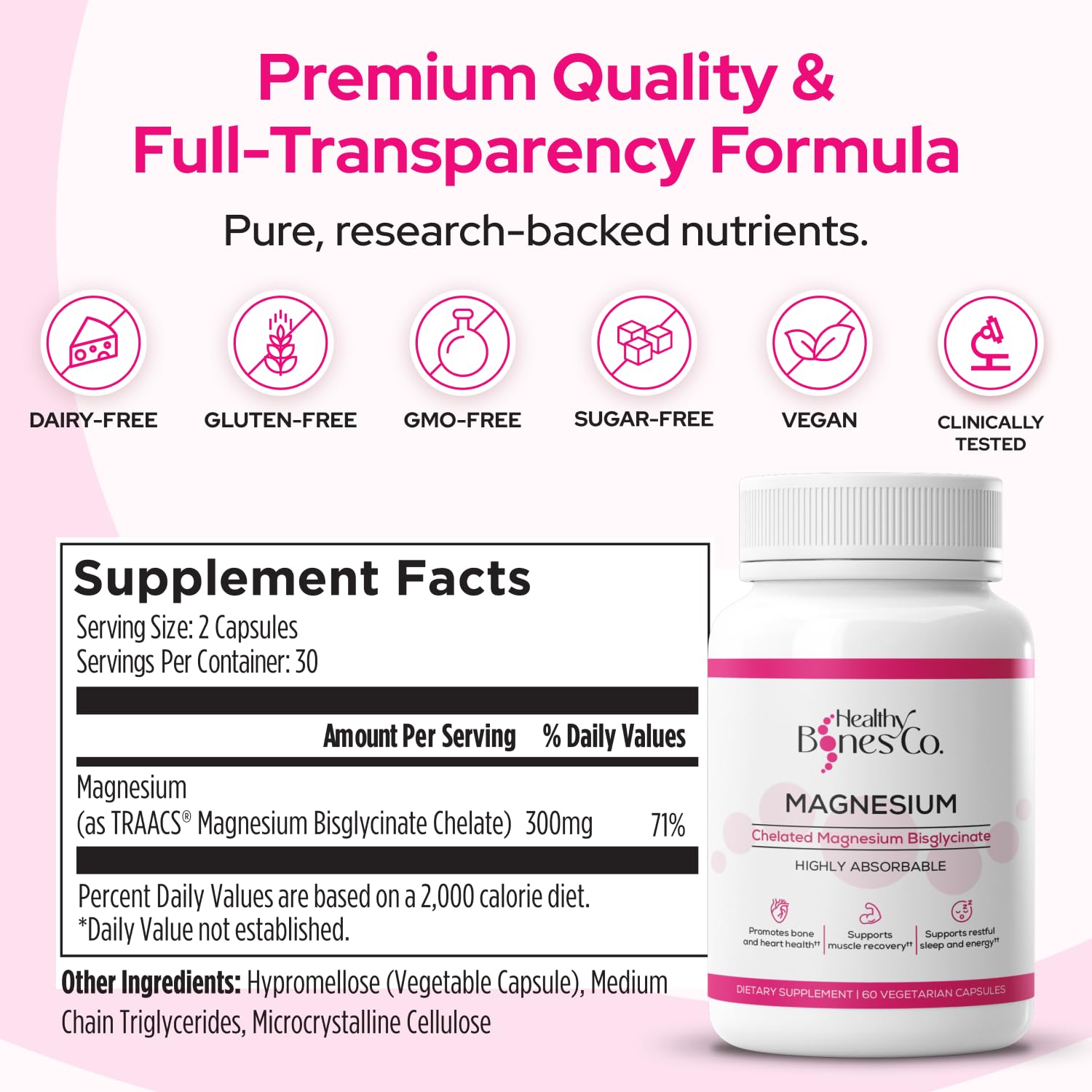 300mg magnesium supplement for heart health