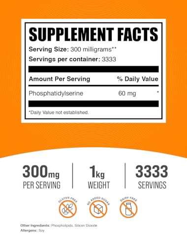 300mg phosphatidylserine per serving benefits