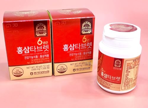 300mg red ginseng for vitality