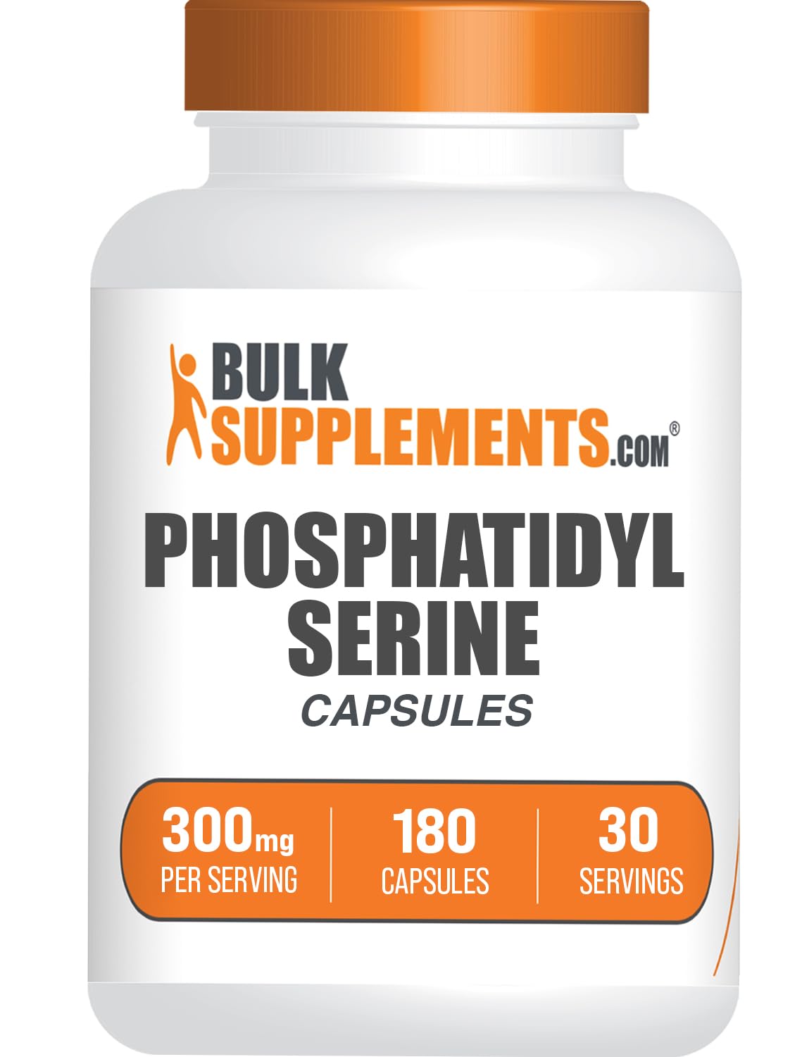 300mg soy-based phosphatidylserine supplement
