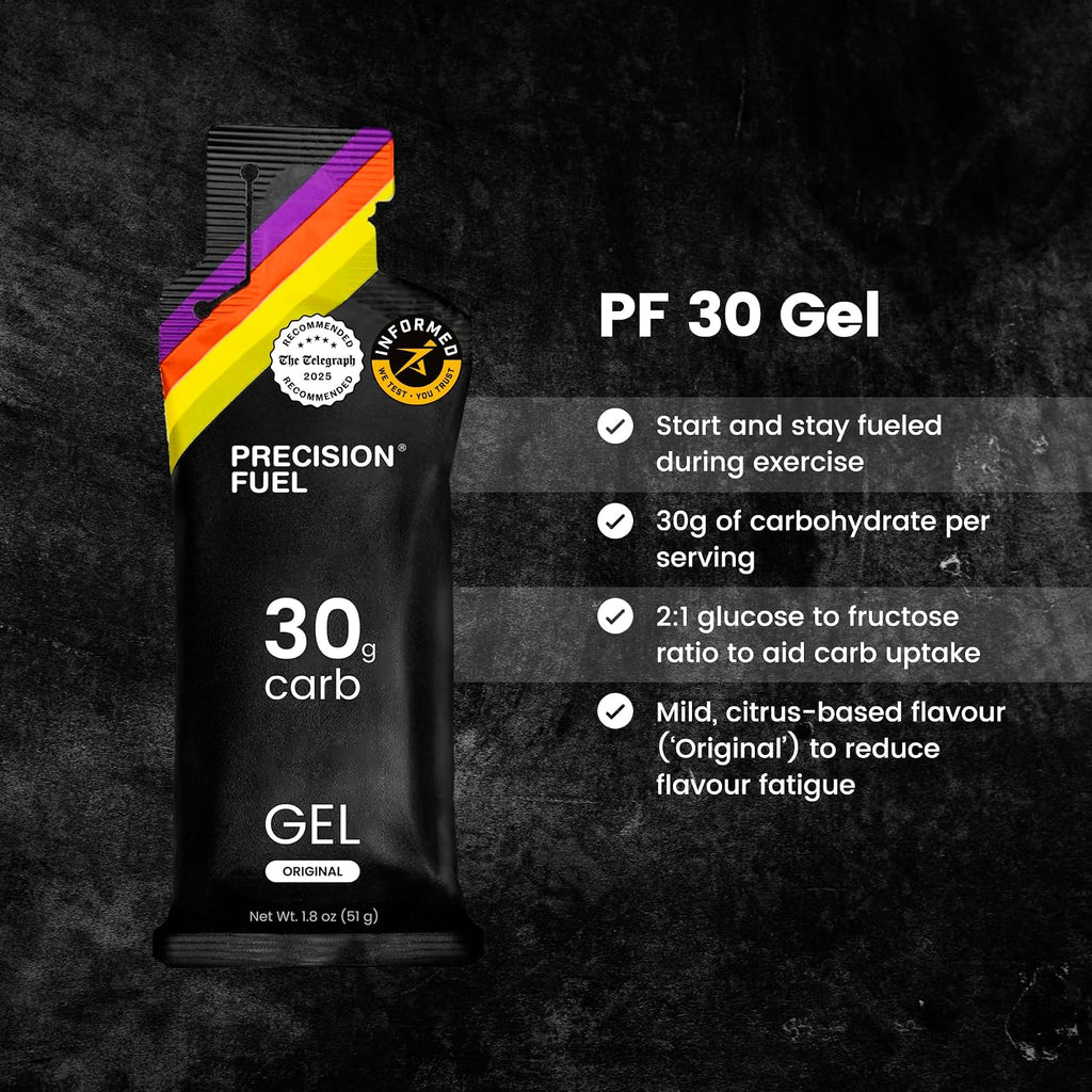 30g energy gels for endurance training
