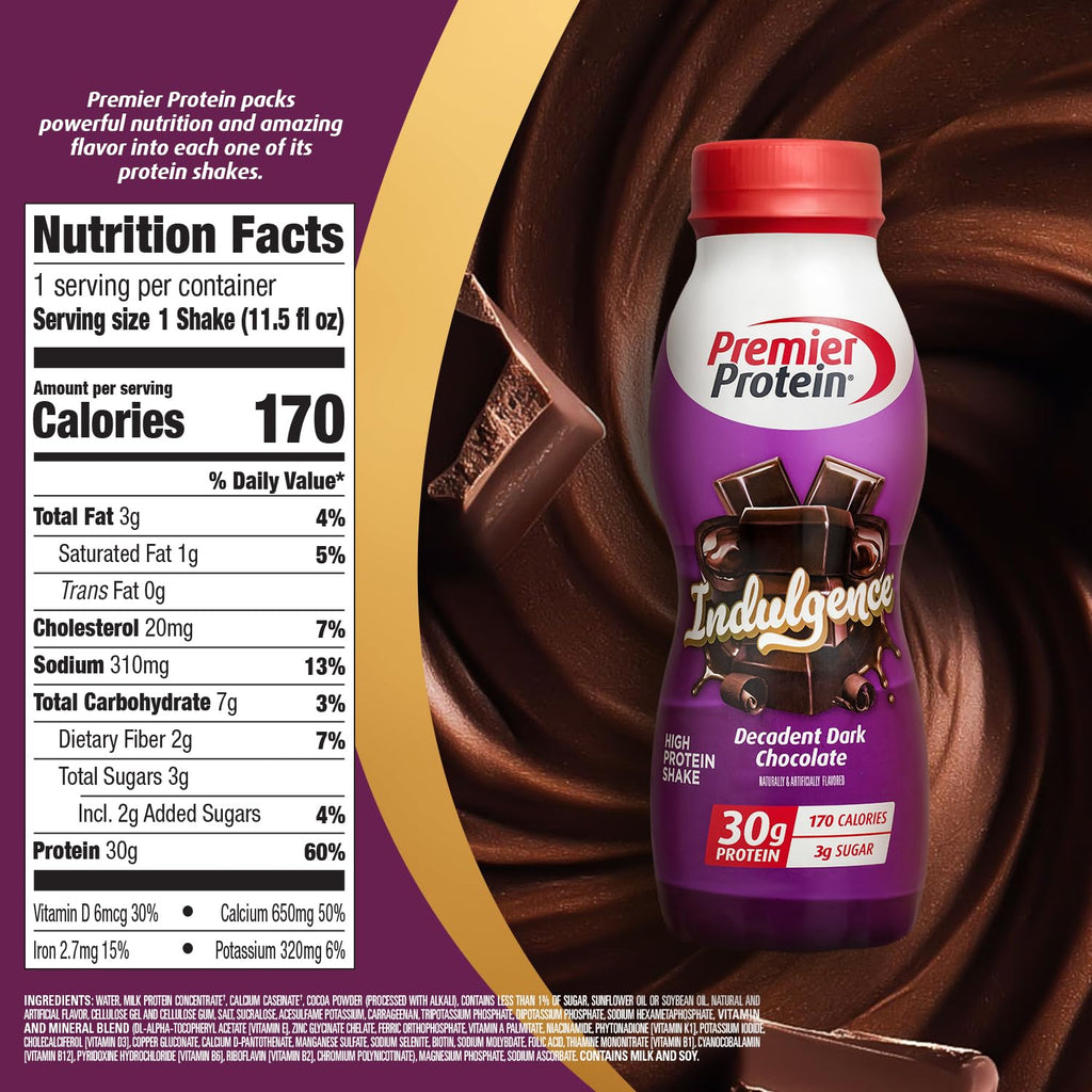 30g protein per serving shake