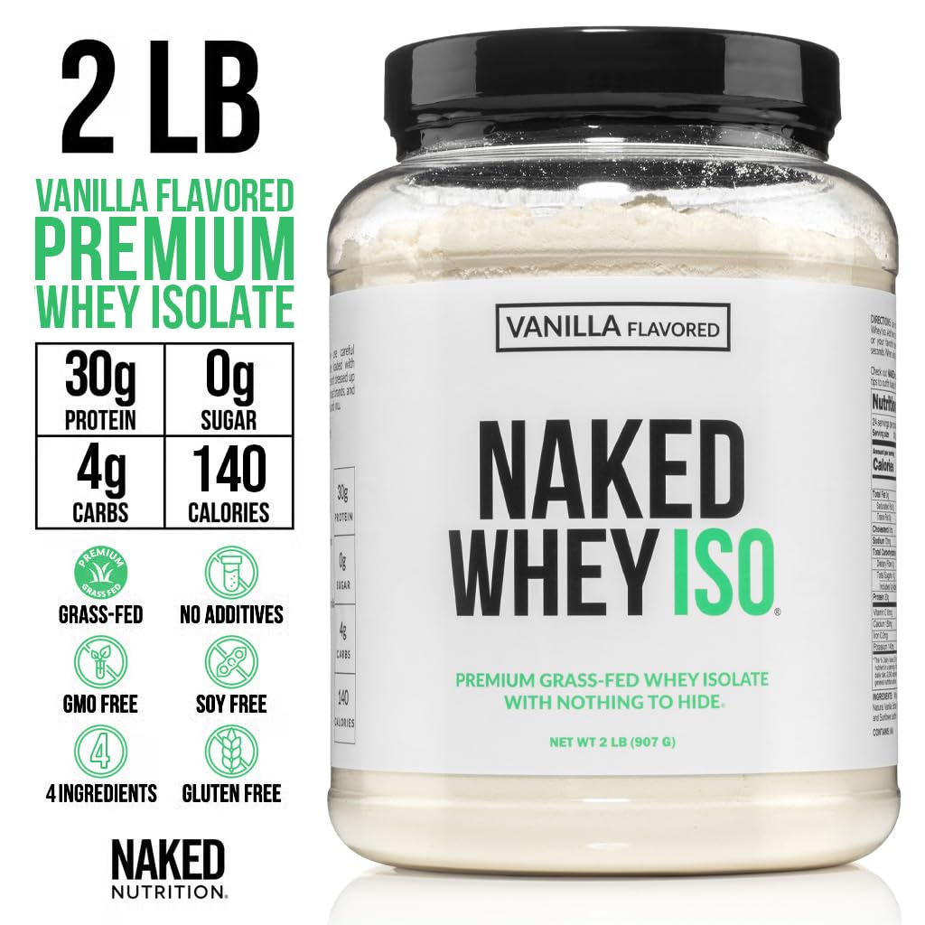 30g serving of NAKED whey protein