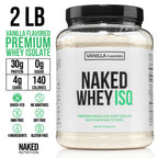 30g serving of NAKED whey protein
