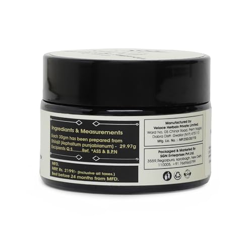 30g Shilajit for daily nutrition