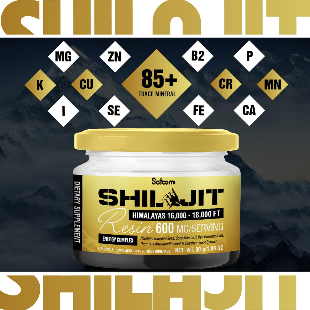 30g shilajit resin for vitality