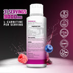 31 servings of L-Carnitine liquid