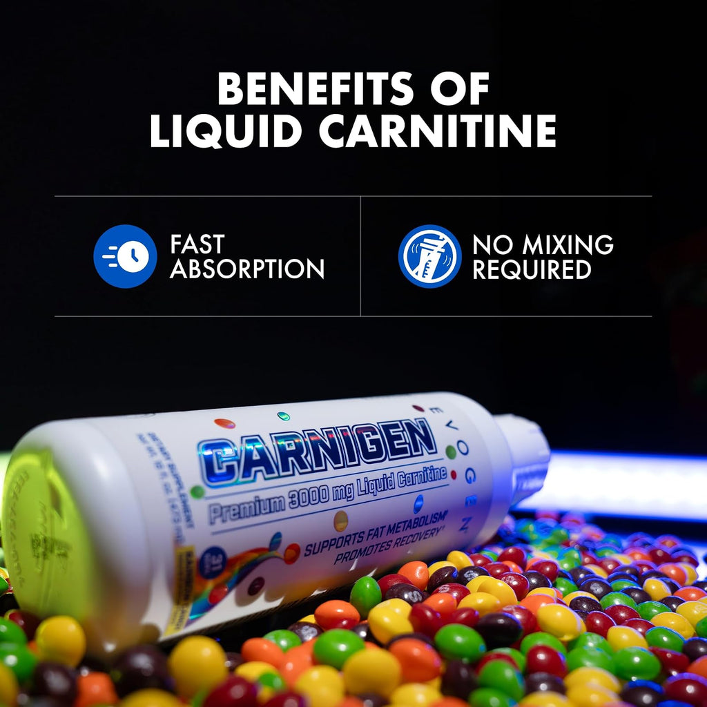 31 servings of l-carnitine