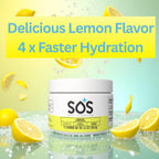 31 servings of lemon electrolyte boost