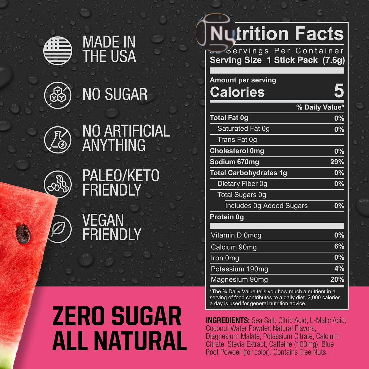 32 count energy sticks for hydration