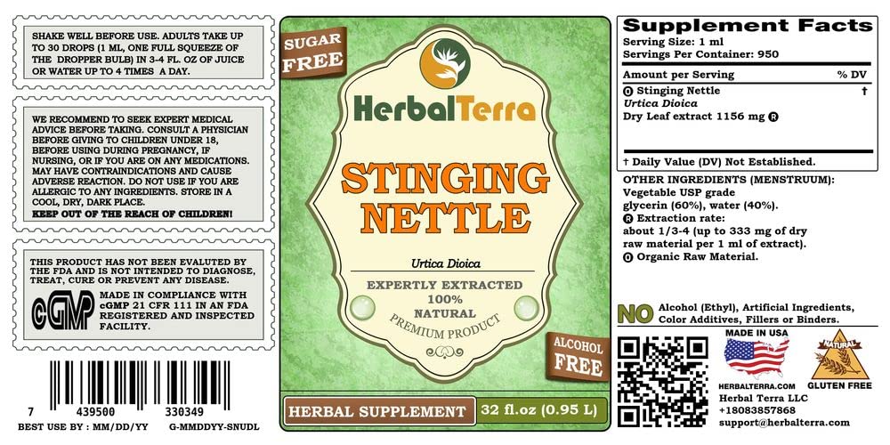 32 fl oz nettle extract for wellness
