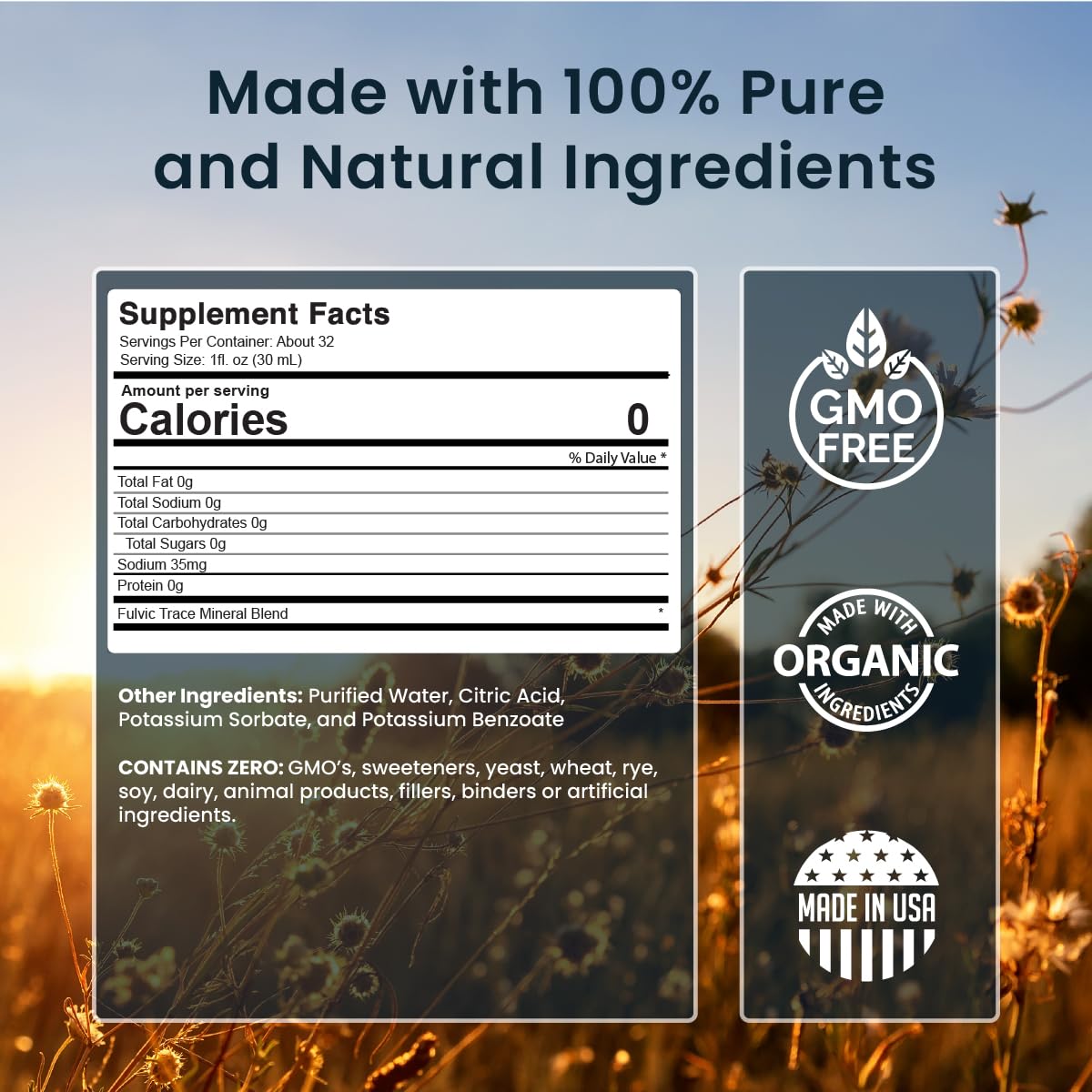 32 fl oz organic mineral solution