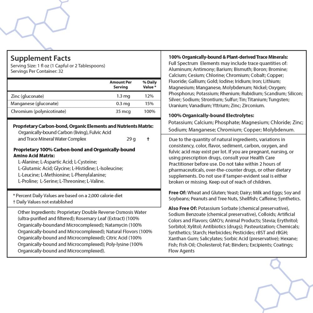 32 fl oz trace mineral solution