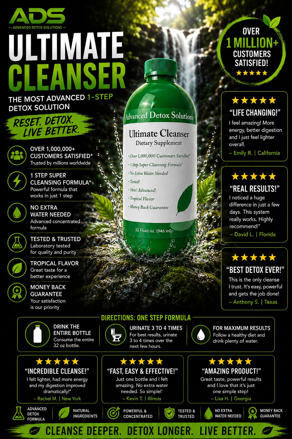 32 fl oz Ultimate Cleanser bottle
