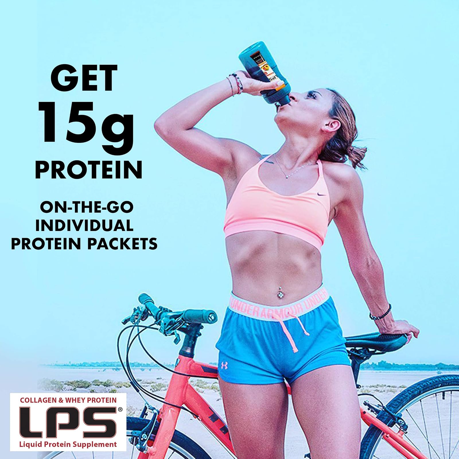 32 fl oz whey protein bottle