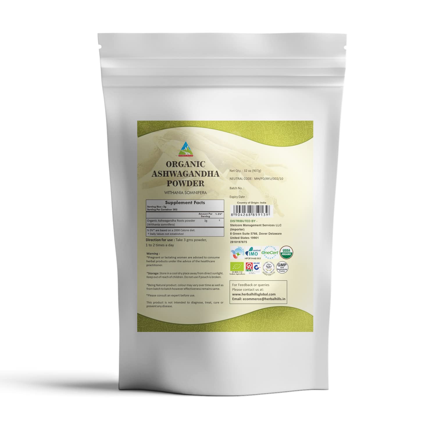 32 ounce ashwagandha for daily use