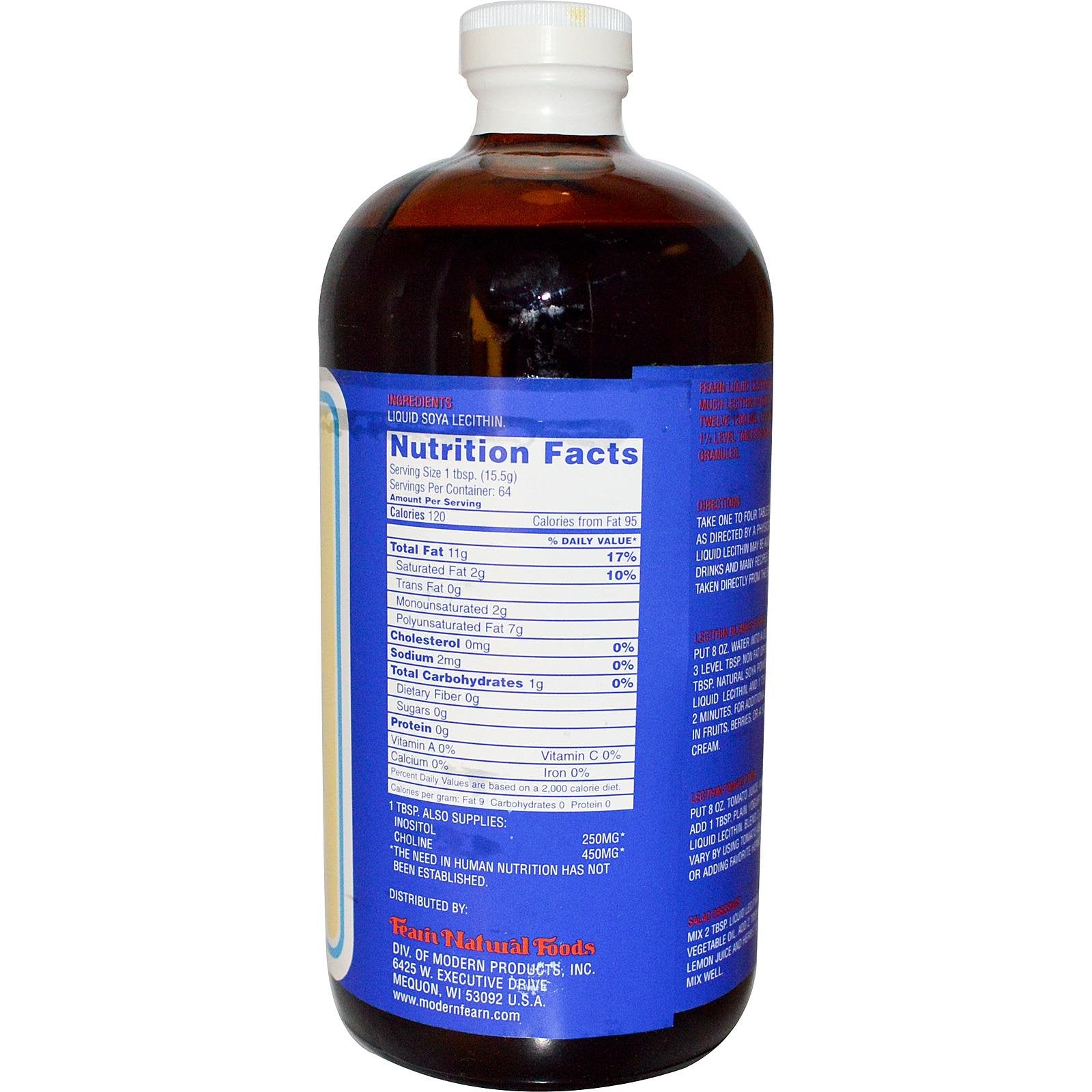 32 ounces of pure lecithin supplement