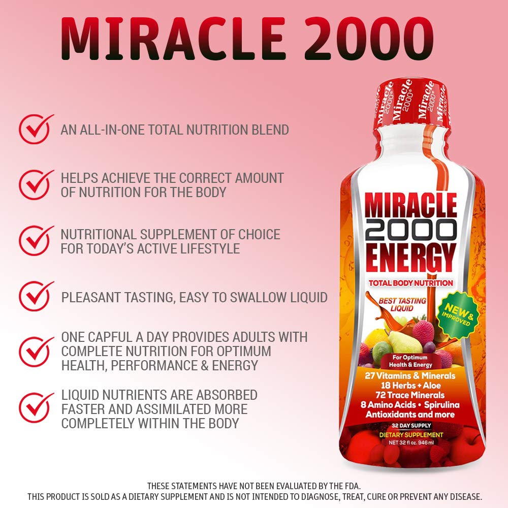 32 oz Century Systems Miracle 2000 immune support