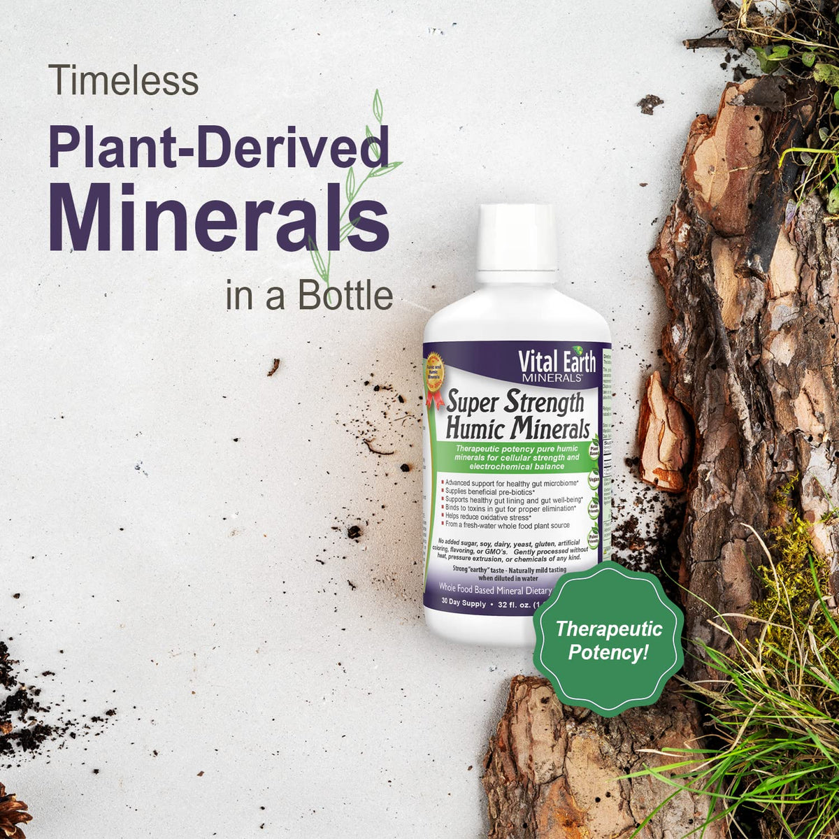 32 oz humic minerals for daily health