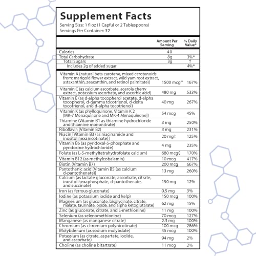 32 oz kids vitamin supplement