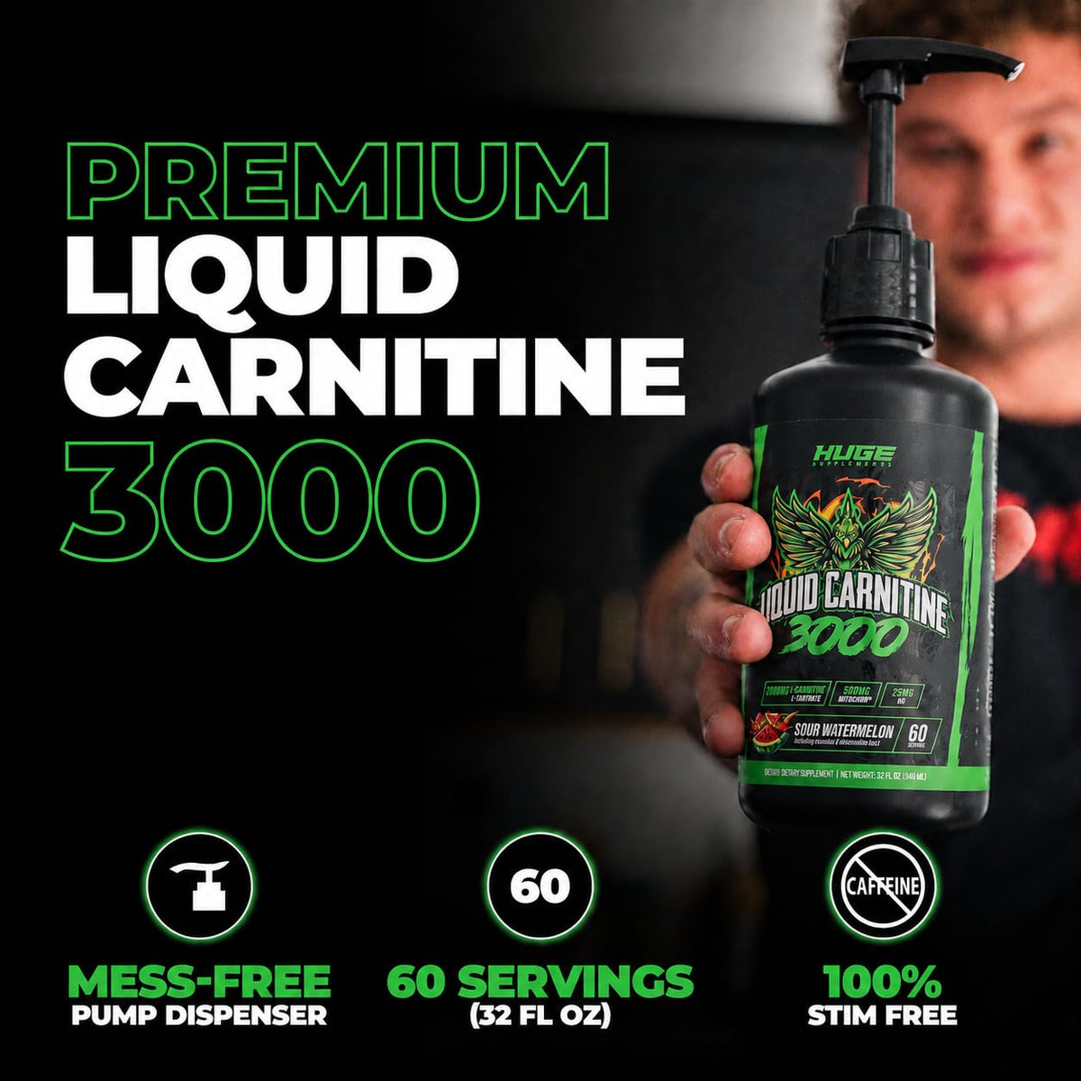 32 Oz L-Carnitine for workouts