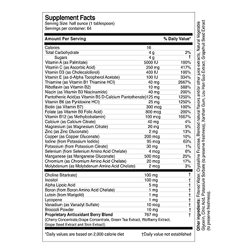 32 oz liquid vitamin supplement