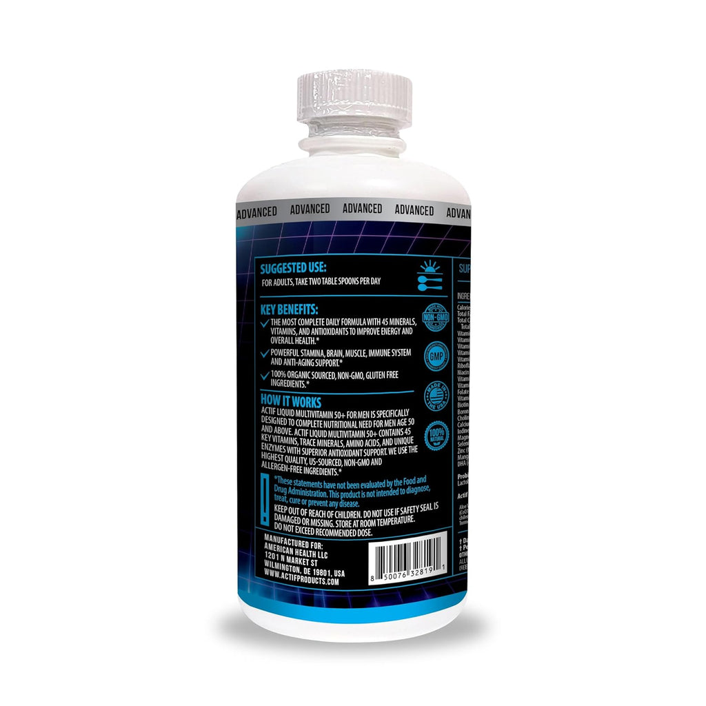 32 oz multivitamin for men over 50