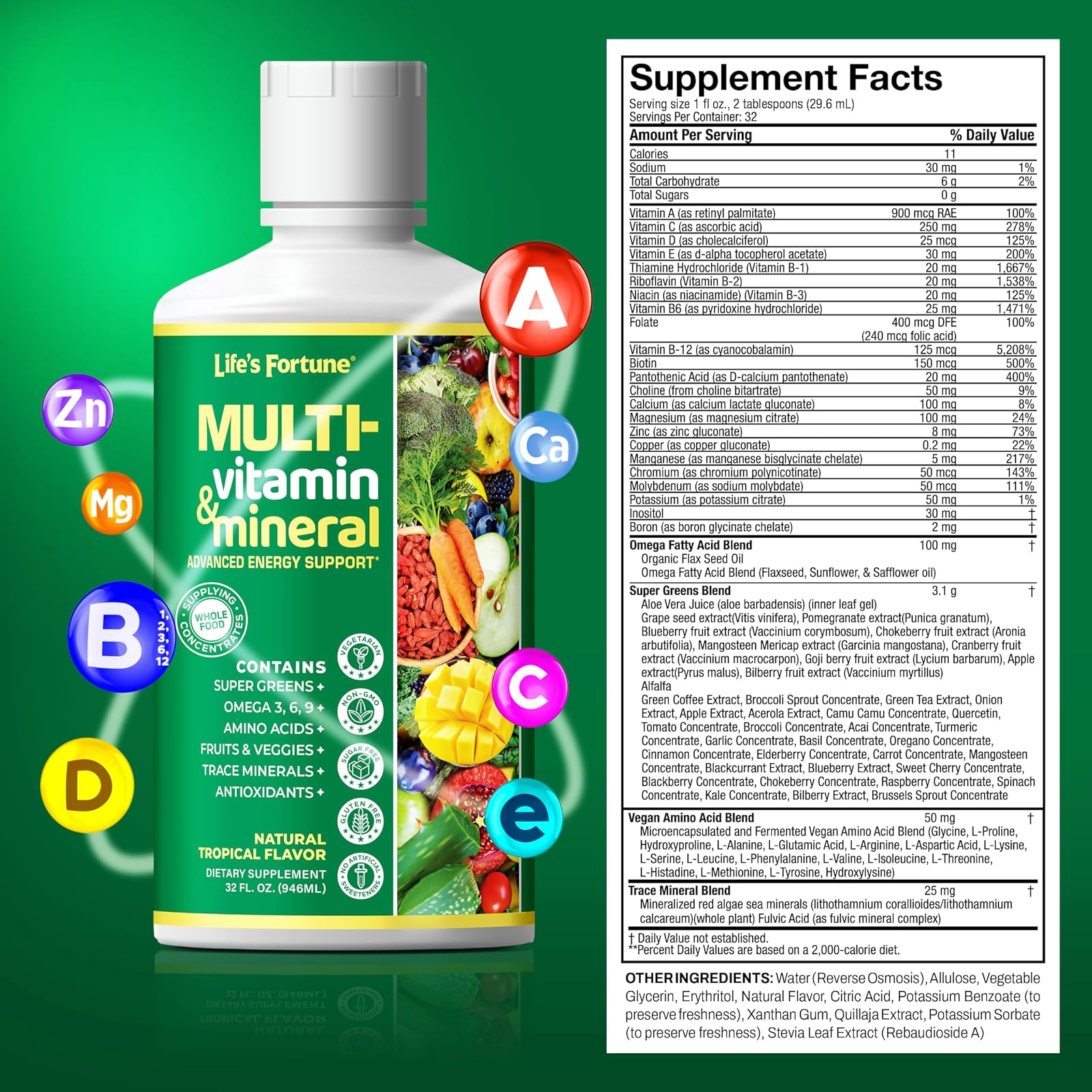 32 oz multivitamin pack of two