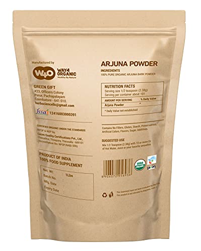 32 oz organic arjuna powder