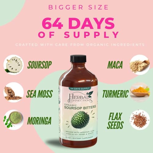 32 oz soursop bitters for wellness