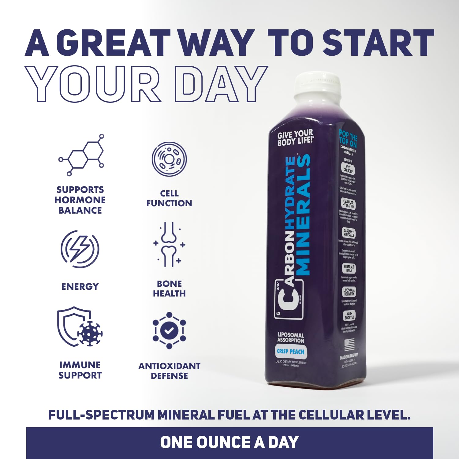 32 oz trace mineral drink
