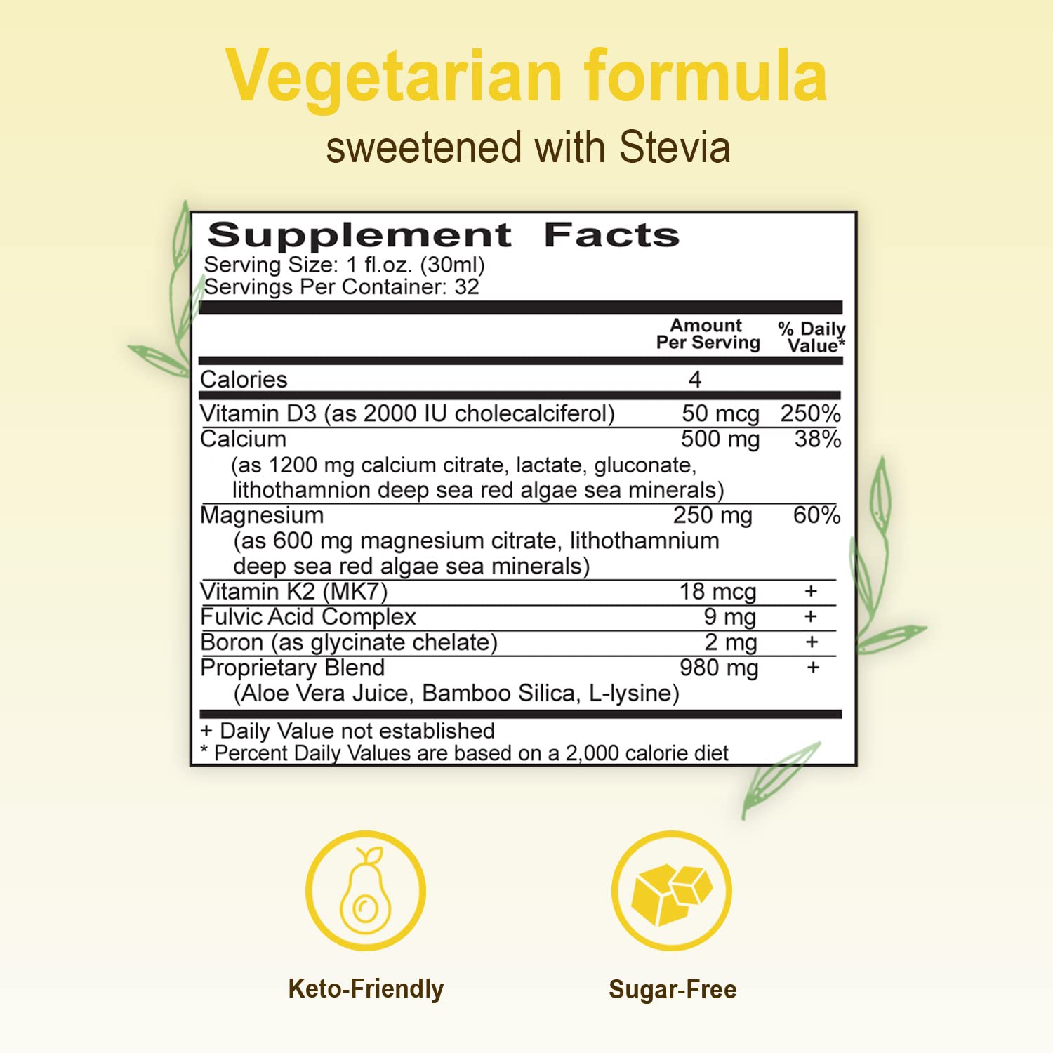 32 oz Vital Earth Cal-Mag for families