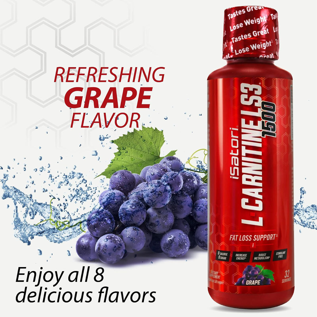 32 servings of L-Carnitine LS3