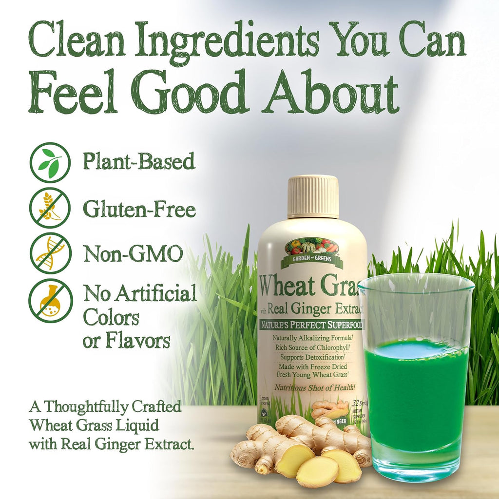 32 servings of wheatgrass goodness