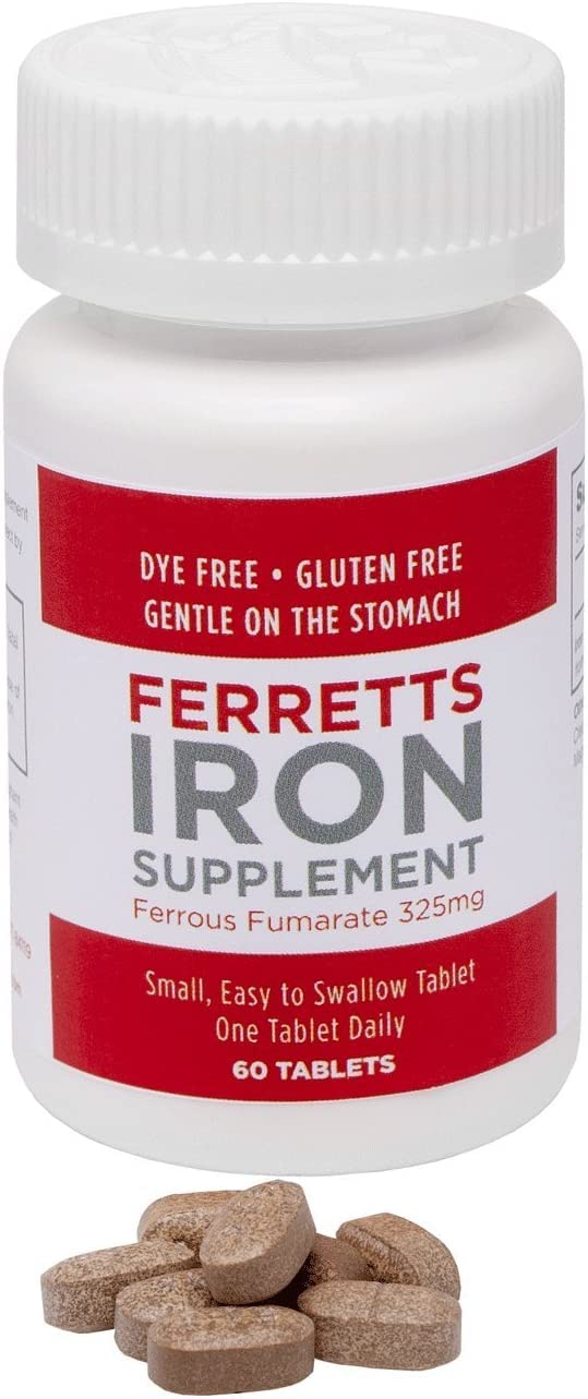 325 mg iron tablets for energy