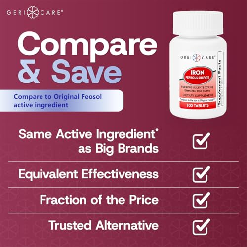 325 mg iron tablets for energy