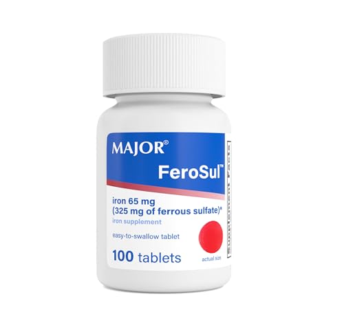 325mg ferrous sulfate for energy