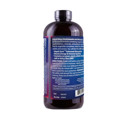 32oz blended vitamin & mineral supplements