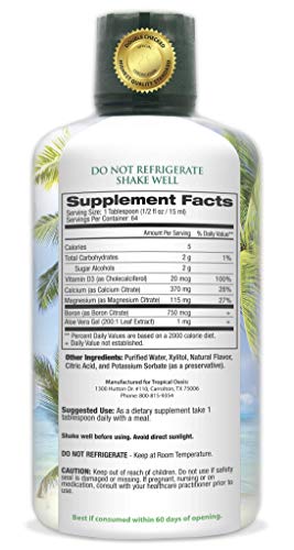32oz calcium liquid for daily use