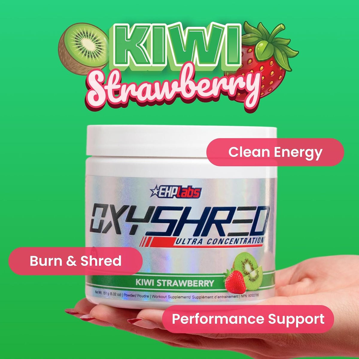 33 servings of OxyShred pre workout