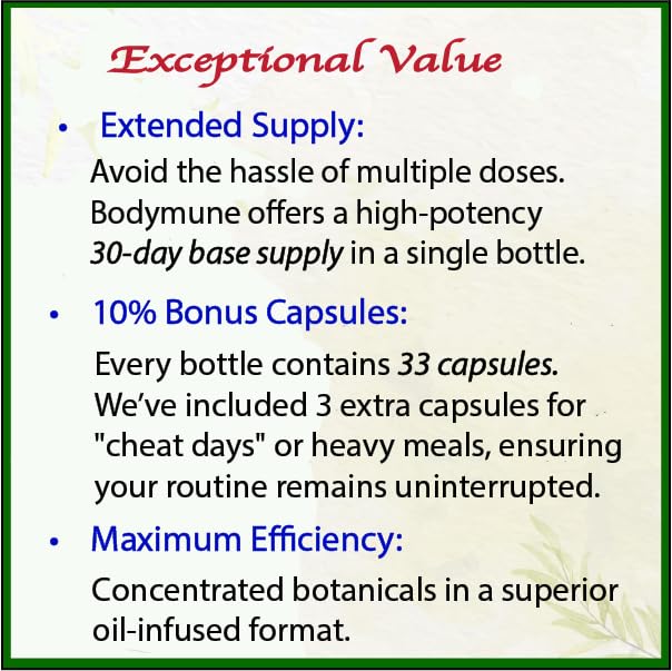 33 vegan capsules for daily use
