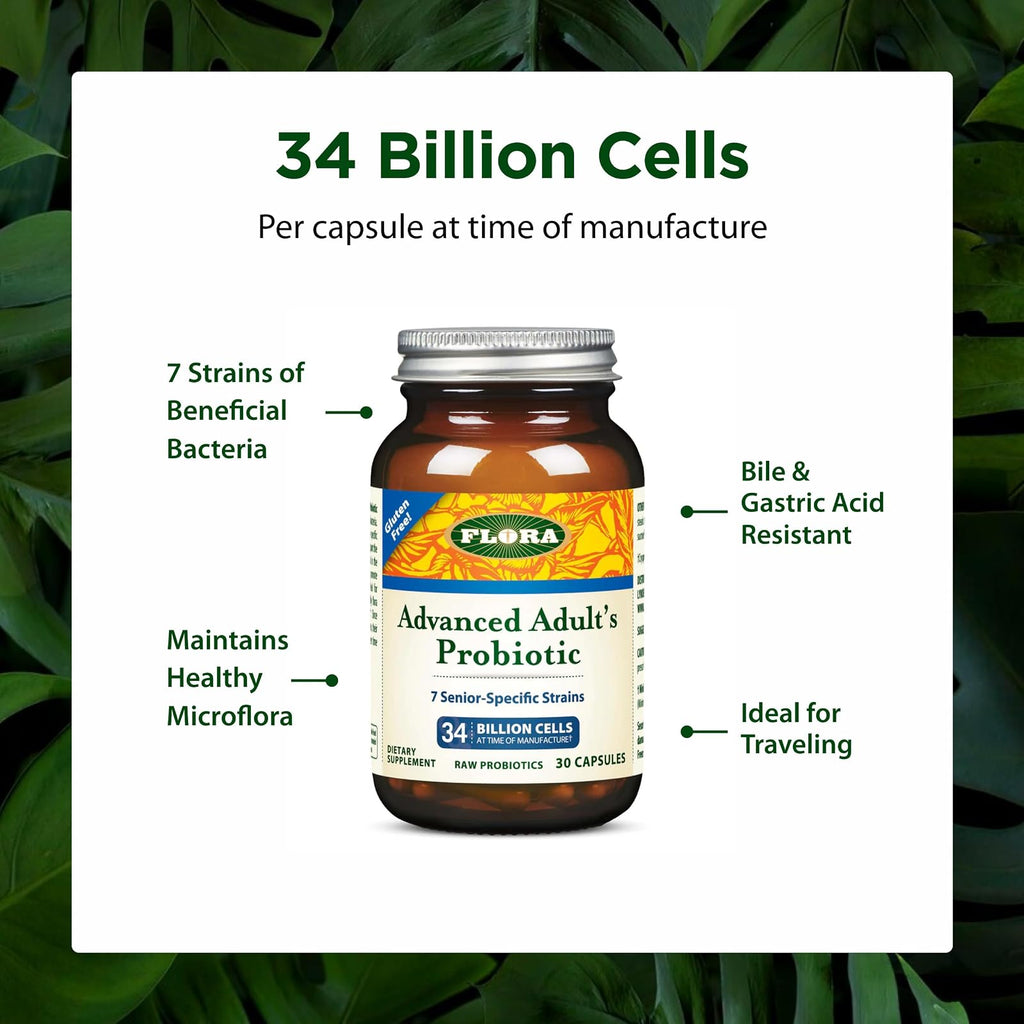 34 billion CFU probiotic capsules