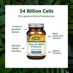 34 billion CFU probiotic capsules